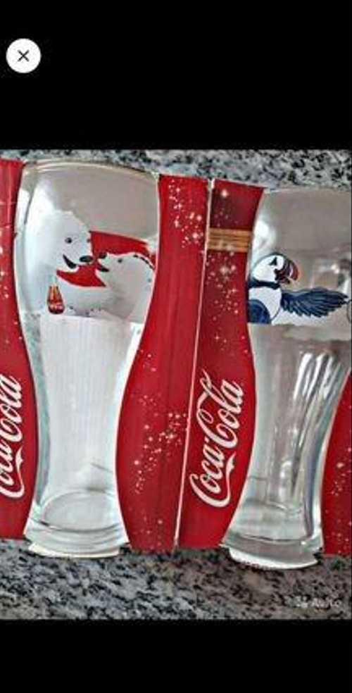 Стаканы бокалы Coca-Cola coca cola