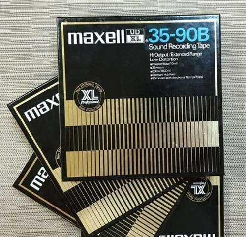 Катушки с магнитной лентой maxell UD XL 35-90