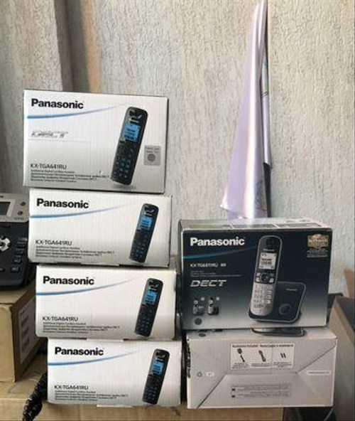Трубка dect Panasonic KX-TGA641RU