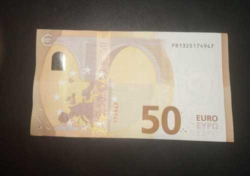 Банкнота 50 Евро 2017 год - UNC