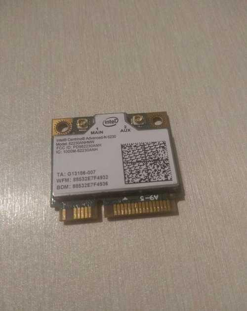 Модуль wi-fi/bluetoth intel centrino advanced 6230