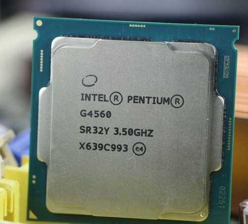 Процессор Intel Pentium G4560 S1151