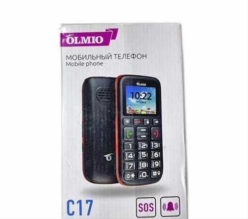 Телефон Olmio C17 Black/Red