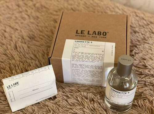 Туалетная вода LE labo Ambrette 9