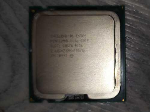 Pentium dual core e5300