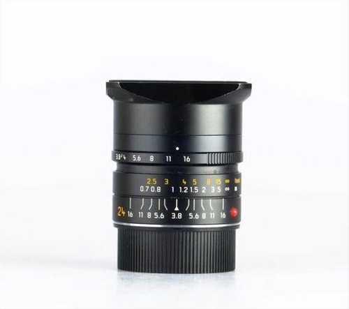 Leica 24mm f/3.8 Elmar-M asph black