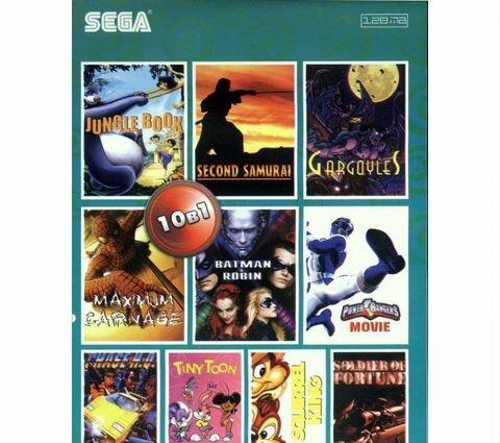 Картриджи для приставки Sega многоигровки
