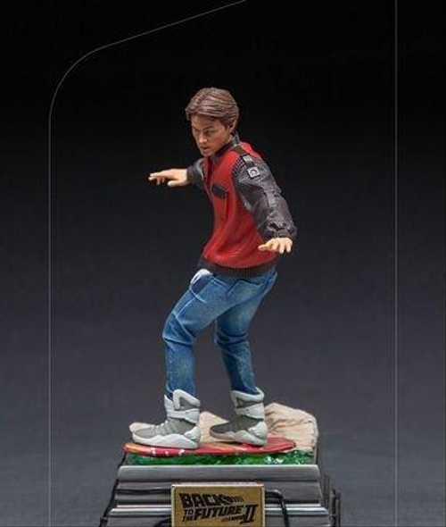 Marty McFly on Hoverboard