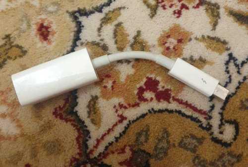 Адаптер переходник apple ethernet