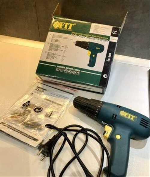 Шуруповёрт сетевой Fit es-281