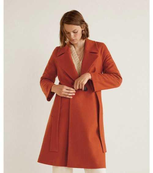 Пальто тёплое Mango новое