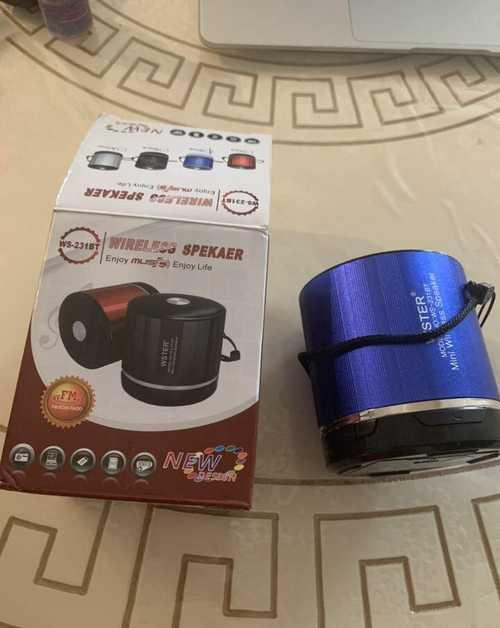 Портативная Bluetooth колонка mini speaker ws-231b