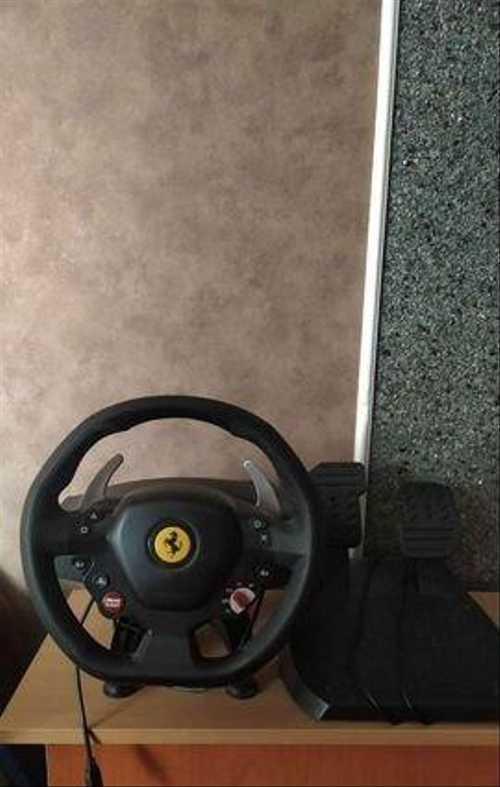 Руль для PS: T80 Ferrari 488 GTB Edition+игра, иде