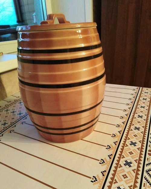 Керамический бочонок для мёда