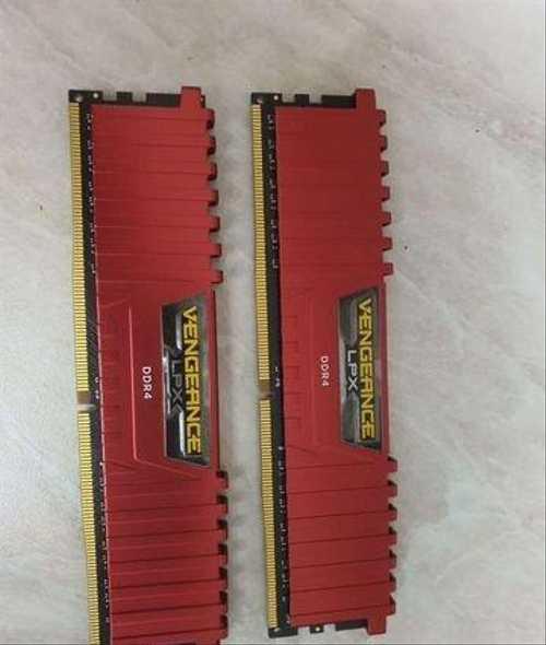 Оперативная память ddr4 corsair 8gb (4gbx2)