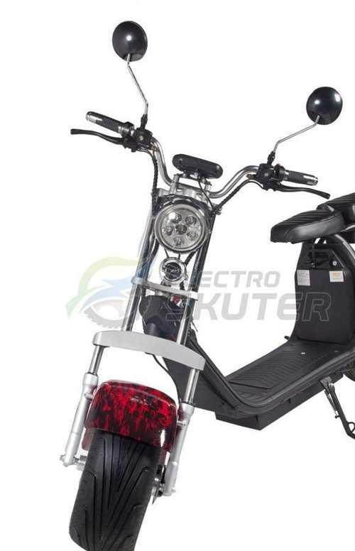 Электроскутер Citycoco Harley Pro 90659