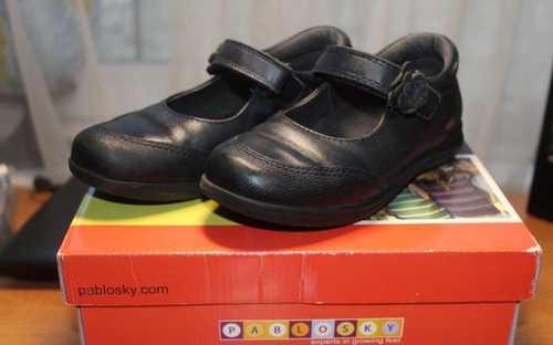 Кожаные туфли на девочку Pablosky(Испания) размер