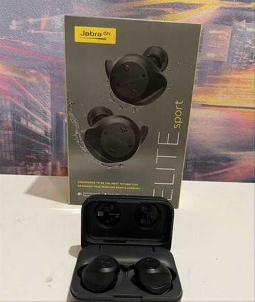 Беспроводные наушники Jabra Elite Sport