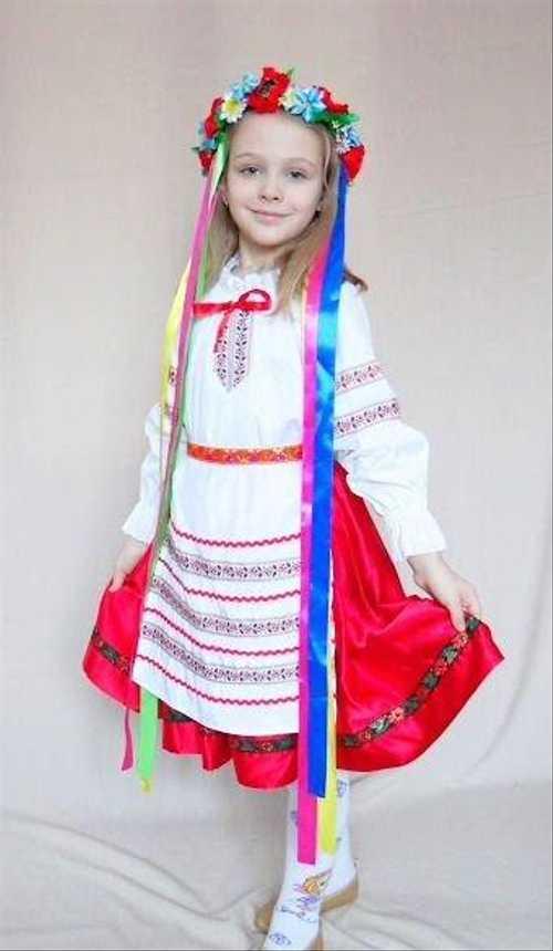 Украинский костюм на девочку