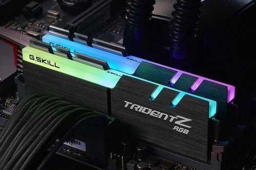 Оперативка G.Skill Trident Z RGB DDR4 64Gb Новая