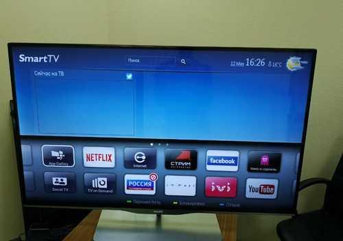 Philips 119см smartTV Wi-Fi 3D