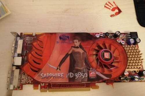Видеокарта Sapphire Radeon HD 3850 256Mb PCI