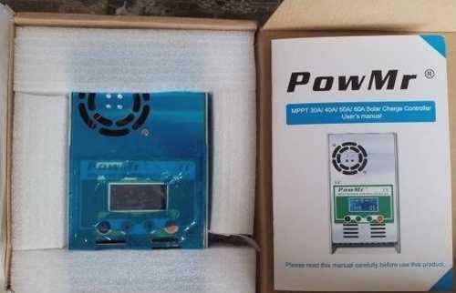 Powmr mttp 60А контроллер заряда для солнечных пан