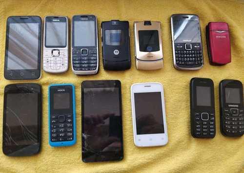 Телефоны и планшеты на запчасти или восстановление