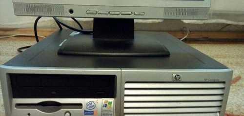 Продается компьютер HP compaq DC7100 и монитор