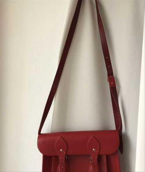 Сумка cambridge satchel красная