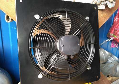 Вентилятор осевой во-4М550B с панелью на 220В