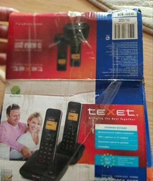 Радио телефон Texet