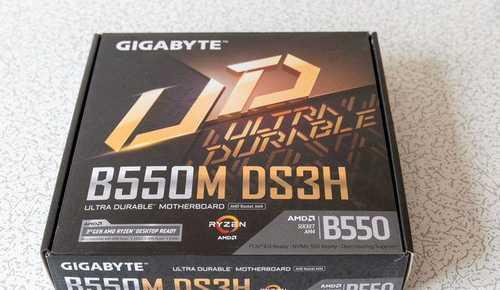 Комплект AM4 Ryzen 5 3600 мп Gigabyte B550M-DS3H