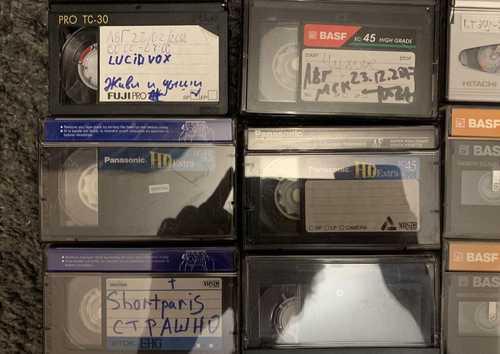 Кассеты VHS-c