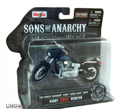 1:18 Harley Davidson Dyna Super Glide Sport Harry