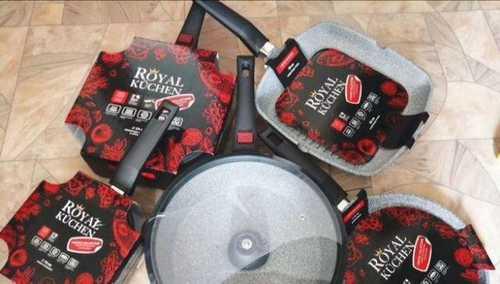 Сковородки Royal Kuchen из Магнита новые в упавке