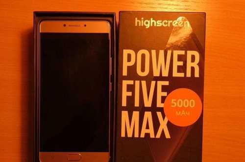Highscreen power five max