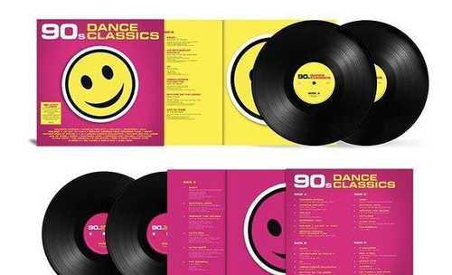 90s dance classics новая виниловая пластинка 2LP