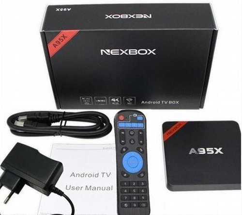 Nexbox A95X Android TV+ mele F10 + Dualshock