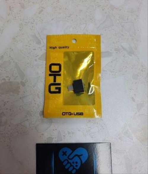 Новый OTG Адаптер переходник USB - micro USB черн