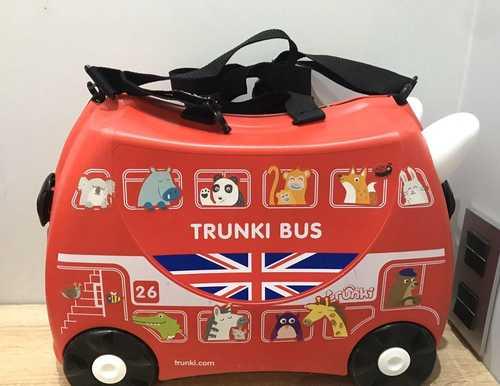 Чемодан Trunki, Пластик, 46 см, 18 л