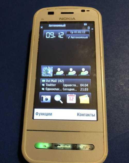 Телефон nokia C6-00