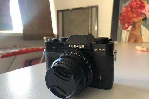 Fujifilm xt10 body + объектив Объектив Fujifilm XF