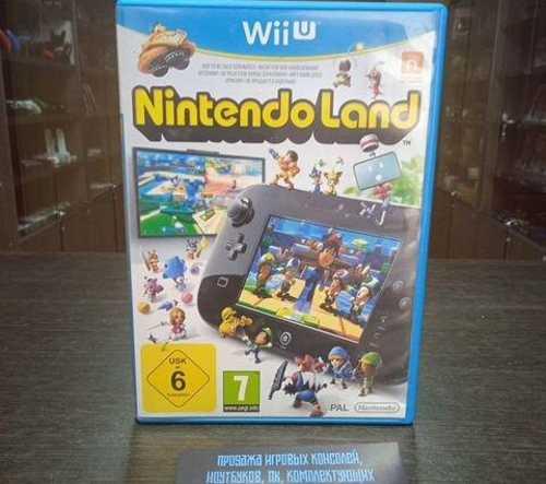 Nintendo Land. Диск для Nintendo WiiU вии вий Wii