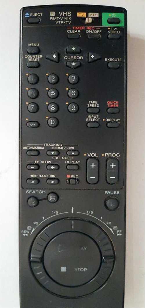 Пульт от Sony video recorder & TV