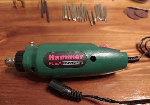 Гравер hammer flex md050b