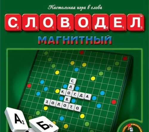 Словодел Магнитный, настольная игра 01348дк