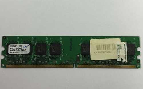 Оперативная память pq1 DDR2 1GB