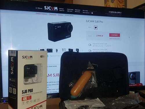 Экшн камера sjcam sj8 pro
