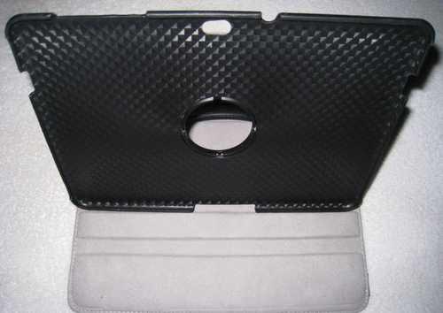 Чехол для Galaxy Tab10", vivacase Carbon Black